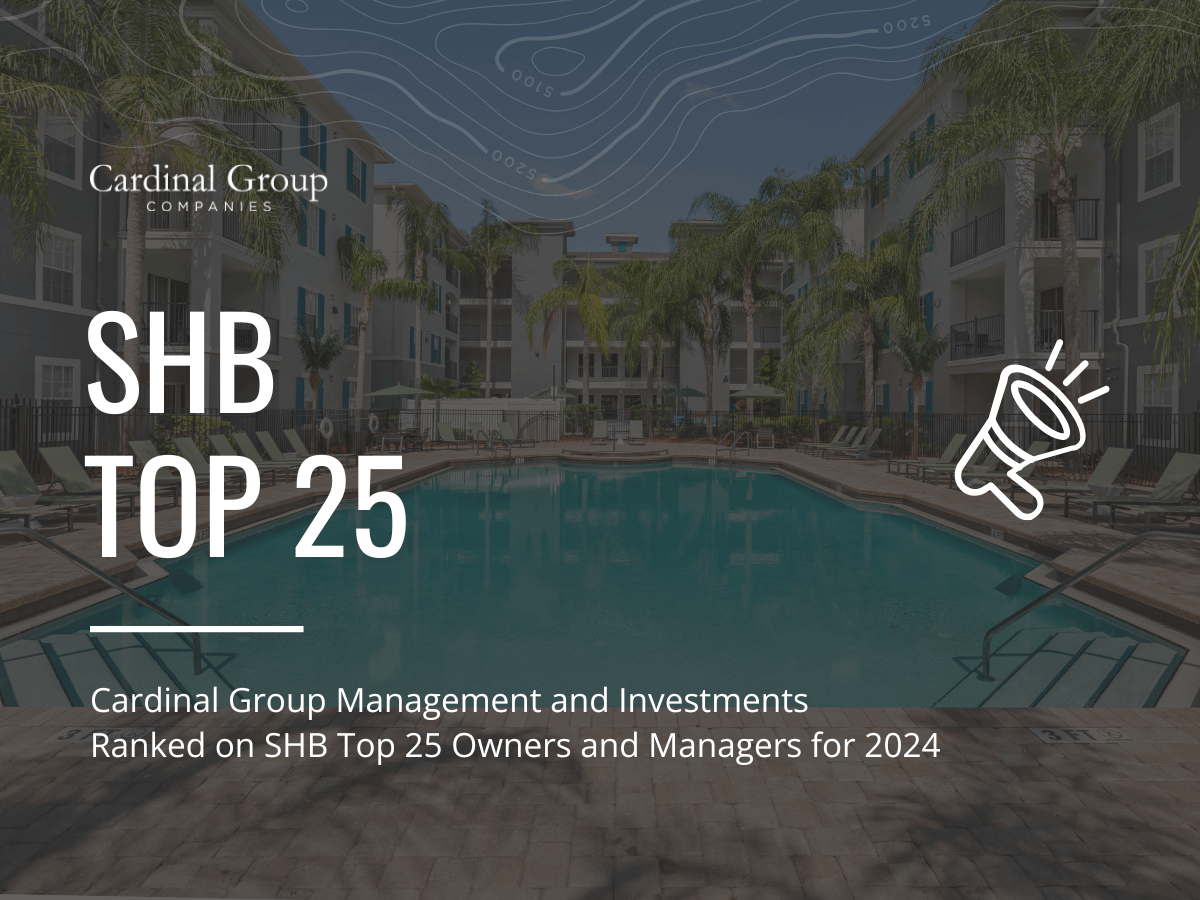 Cardinal Group Improves Rankings in Top 25 Managers and Owners in ...