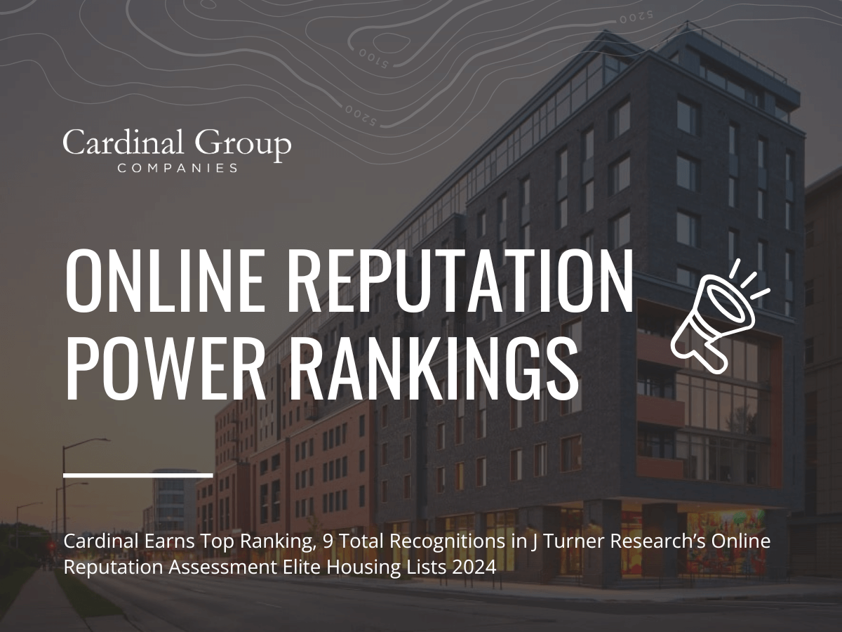 Cardinal Group Communities Earn Top Rankings for Outstanding Resident ...